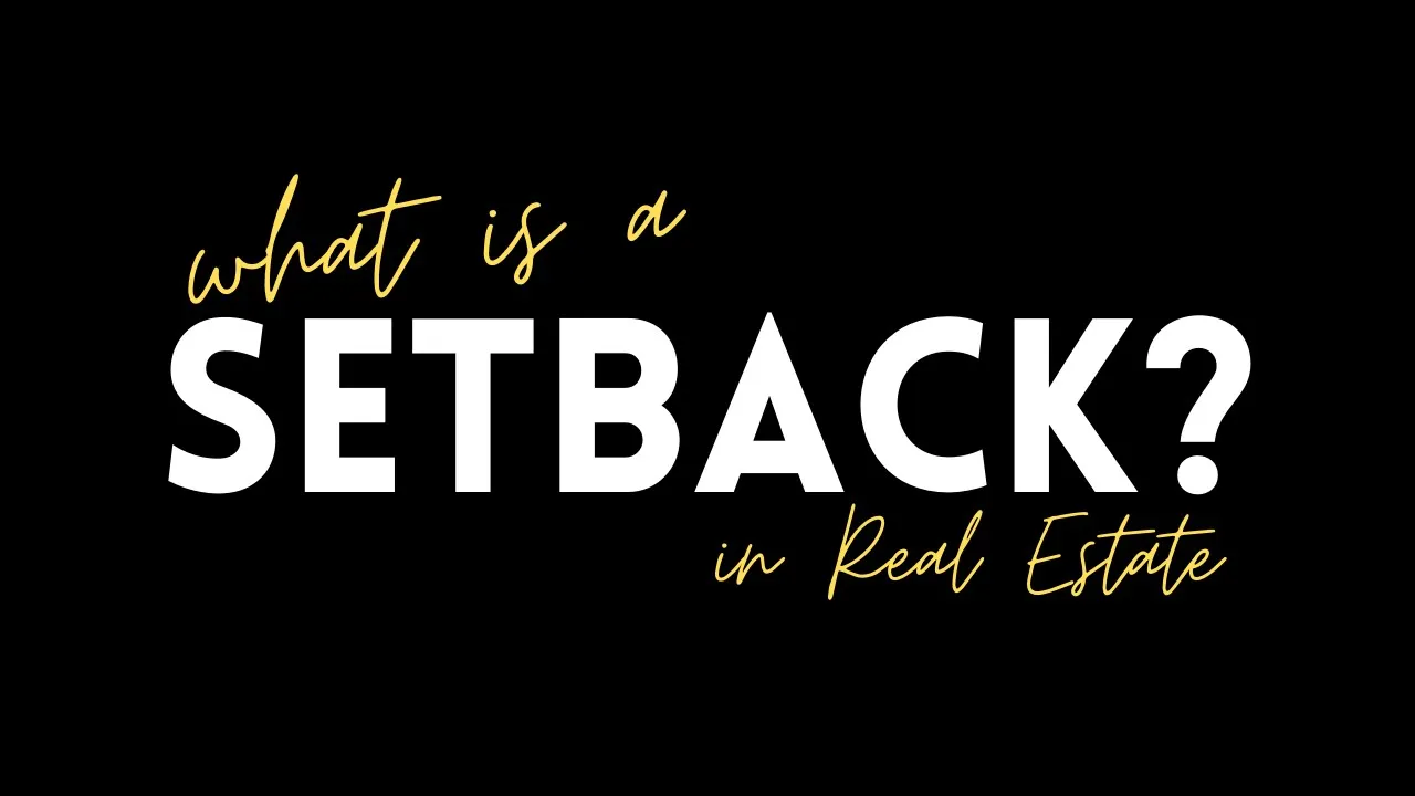 What Is A Setback in Real Estate May Group Realtors What Is A Setback in Real Estate May Group Realtors